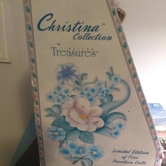 Toys | Vintage 1998 Christina Collection Timeless Treasures 75 Porcelain Doll | Poshmark